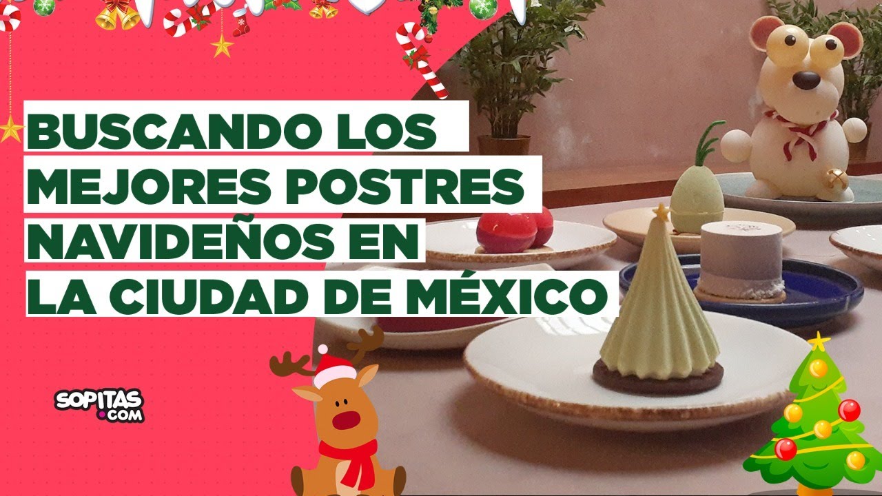 ¡Postres Navideños en CDMX! | Nos lanzamos a buscar los mejores lugares de postres en esta Navidad 🎄