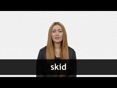 SKID definition and meaning | Collins English Dictionary