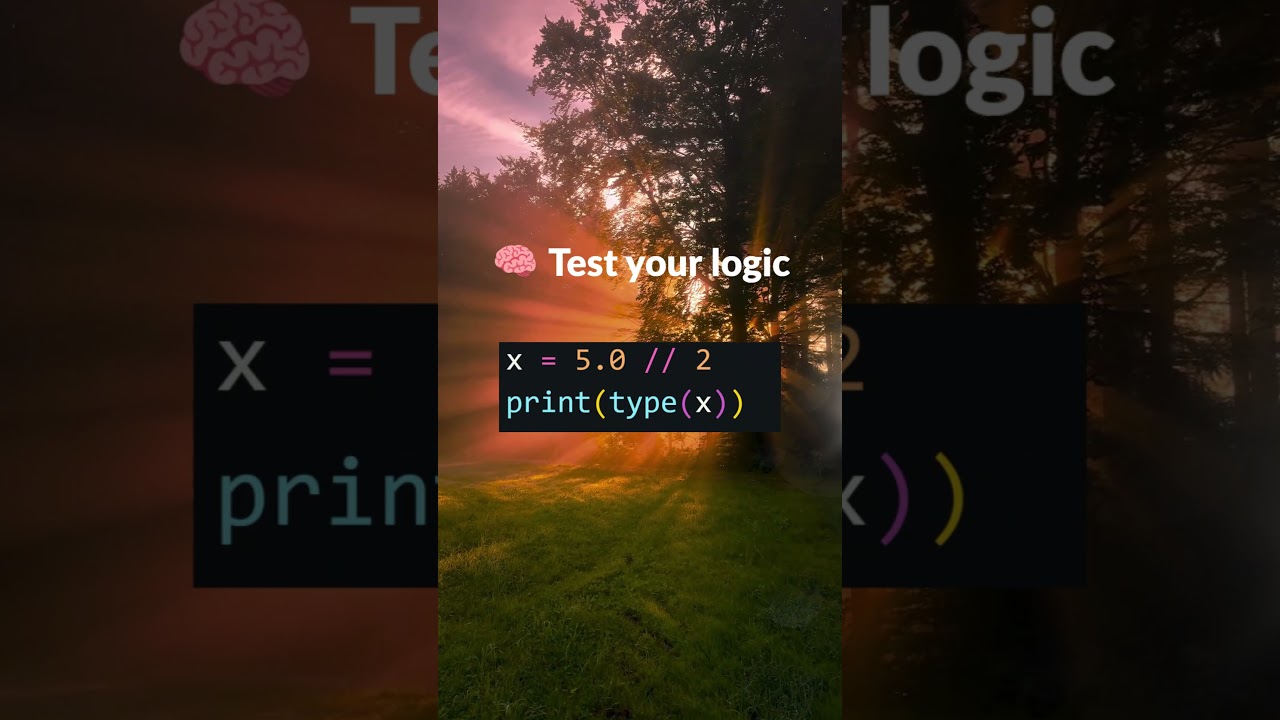 Only 1% Get This Right 😱 Python Type Question