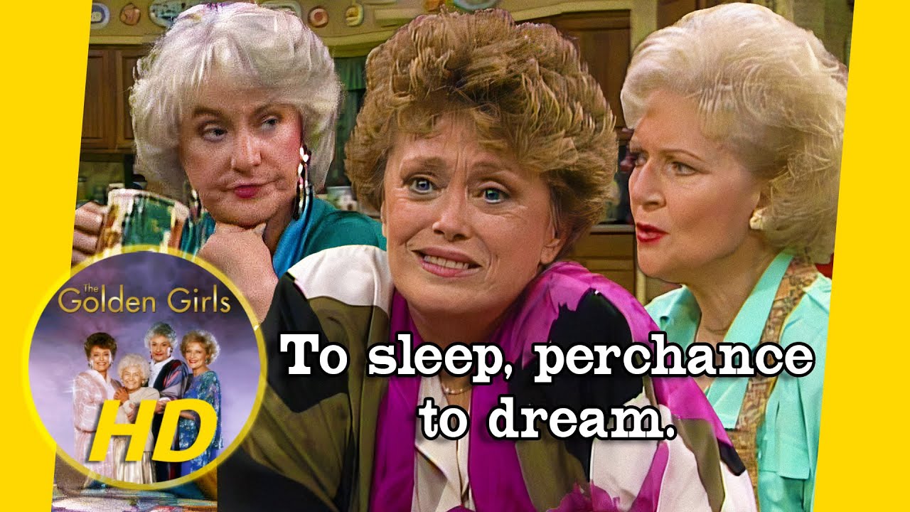 Blanche’s Writing Obsession Turns Into Sleepless Madness - Golden Girls HD