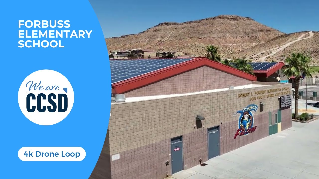 Robert L. Forbuss Elementary School - 4k Drone Loop