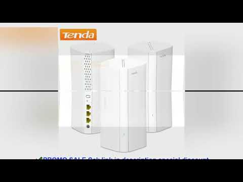 Tenda AX3000 WiFi6 Mesh System EM/MX12 Wireless Router Wi-Fi6 Mesh WiFi Router up to 7000 sq.ft. Wif