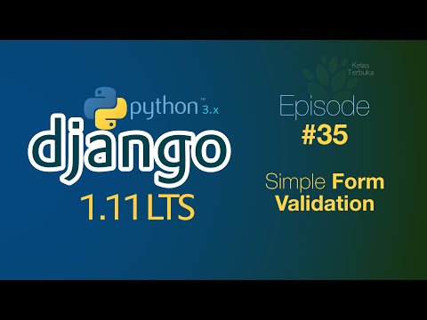 Learn Belajar Django 35 Form Validation - Mind Luster