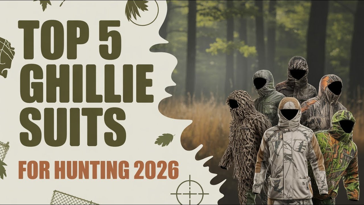 Top 5 Ghillie Suit  for Hunting 2026