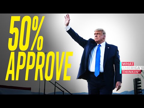 NEW POLL: Trump's 1st Presidential APPROVAL of 2021 at 50%