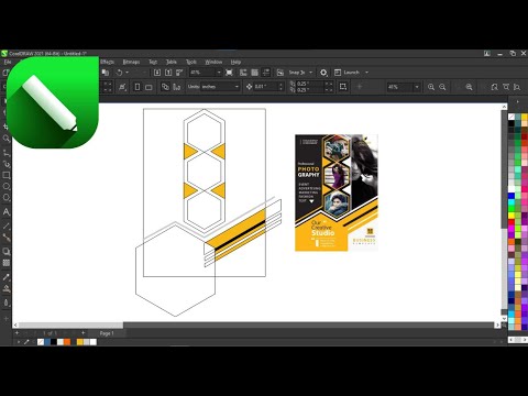 How to Make a Modern Photography Poster in CorelDRAW | Easy & Fast!