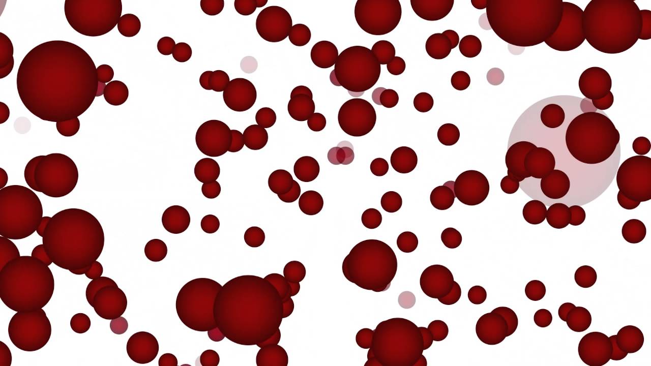 Red Circles Free HD Motion Background