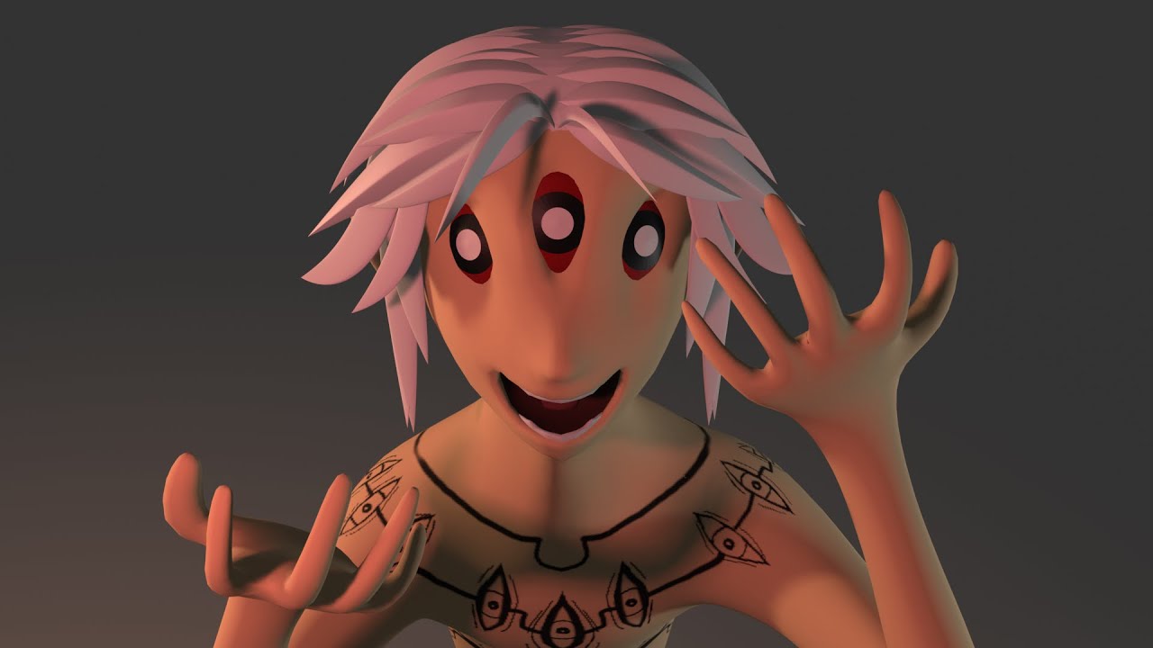 Studio 3 Project 2 - Three Eyes - Character Model Showcase