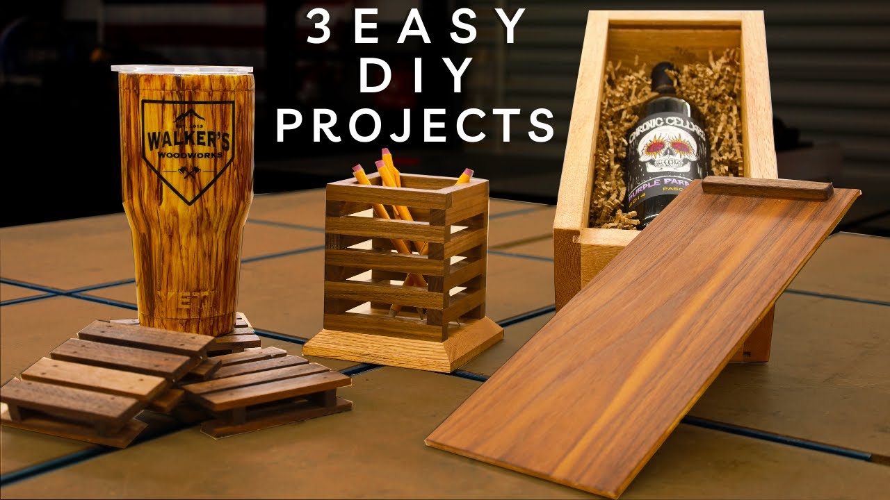 3 Easy To Make Woodworking Projects That Sell | DIY Gifts
