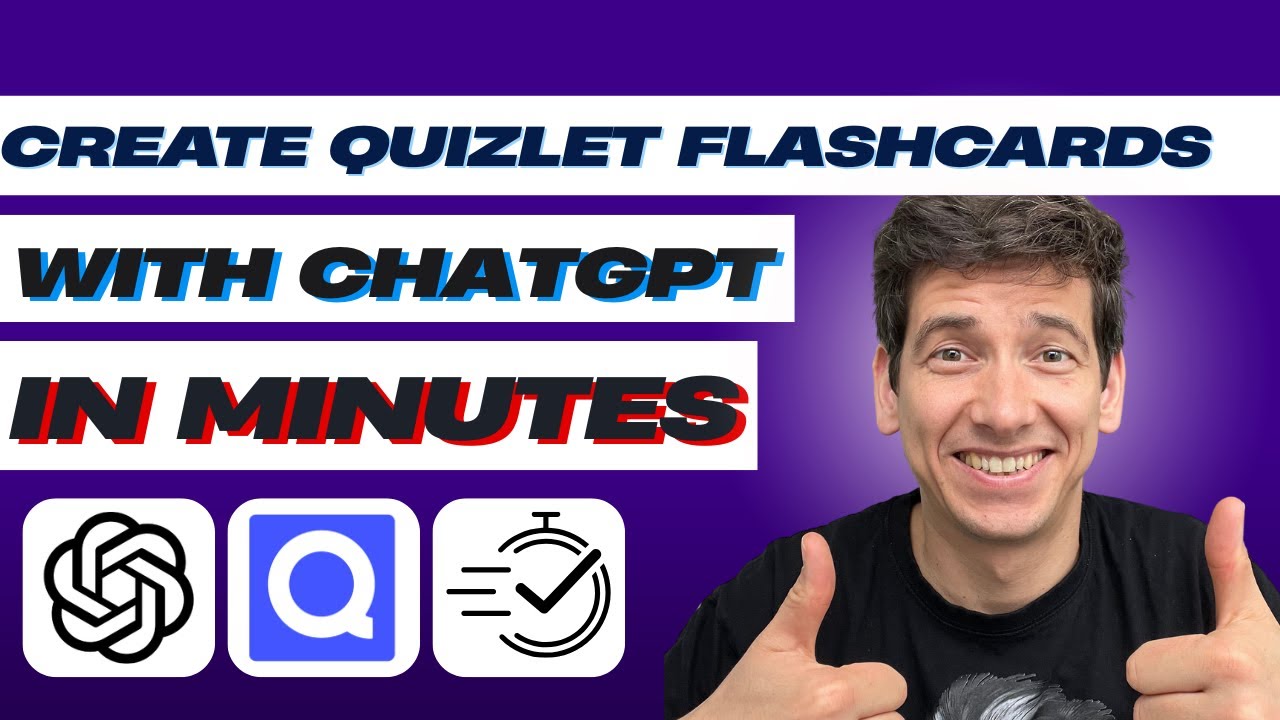 AI HACK: How I Use ChatGPT to Make Quizlet Flashcards FAST!