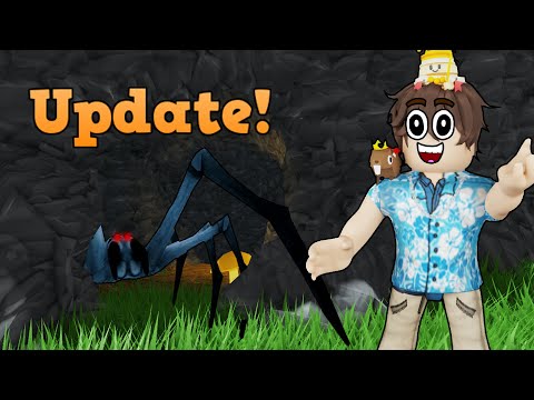 β°οΈ CAVE and SPIDER BOSS UPDATE in the SURVIVAL GAME roblox!
