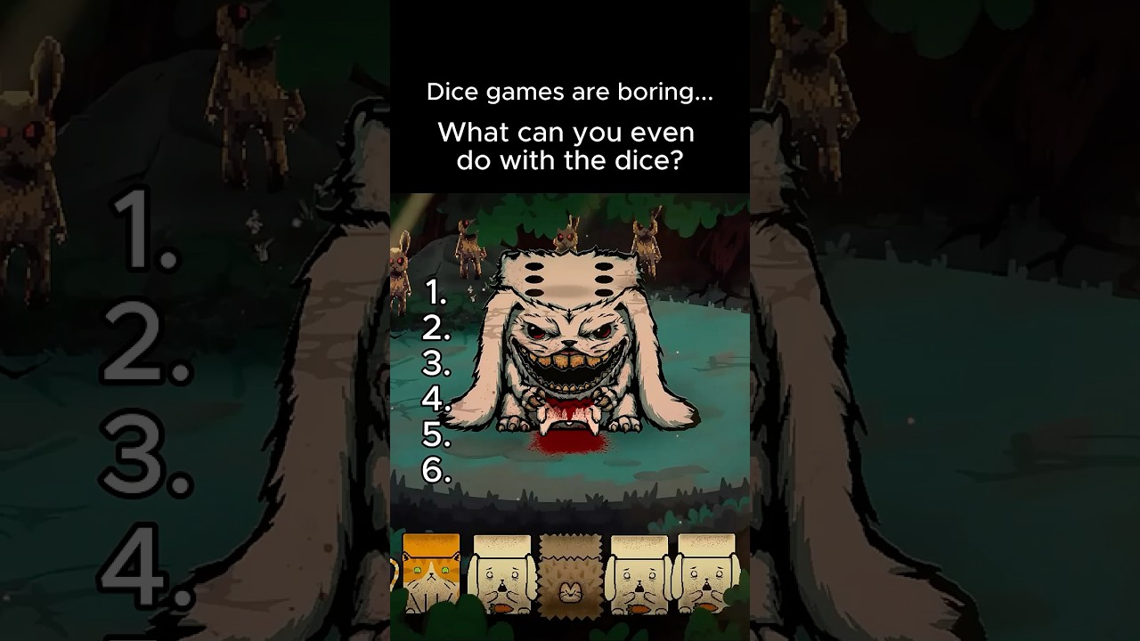 dice games are boring? #roguelike #dice #indiegame #indiedev#deckbuilder