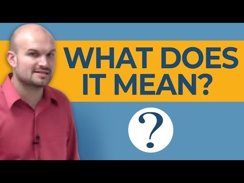What do logarithms mean?