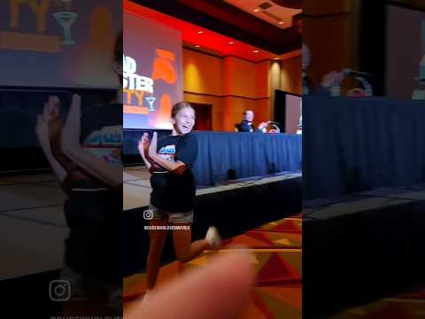 Amie Donald aka M3GAN Does The MEGAN Dance At Mad Monster Party AZ 2023! #m3gan #megan #amiedonald
