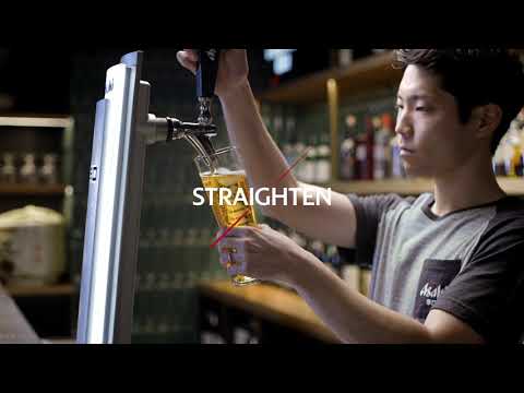 Asahi Super Dry Standalone Fount Perfect Pour