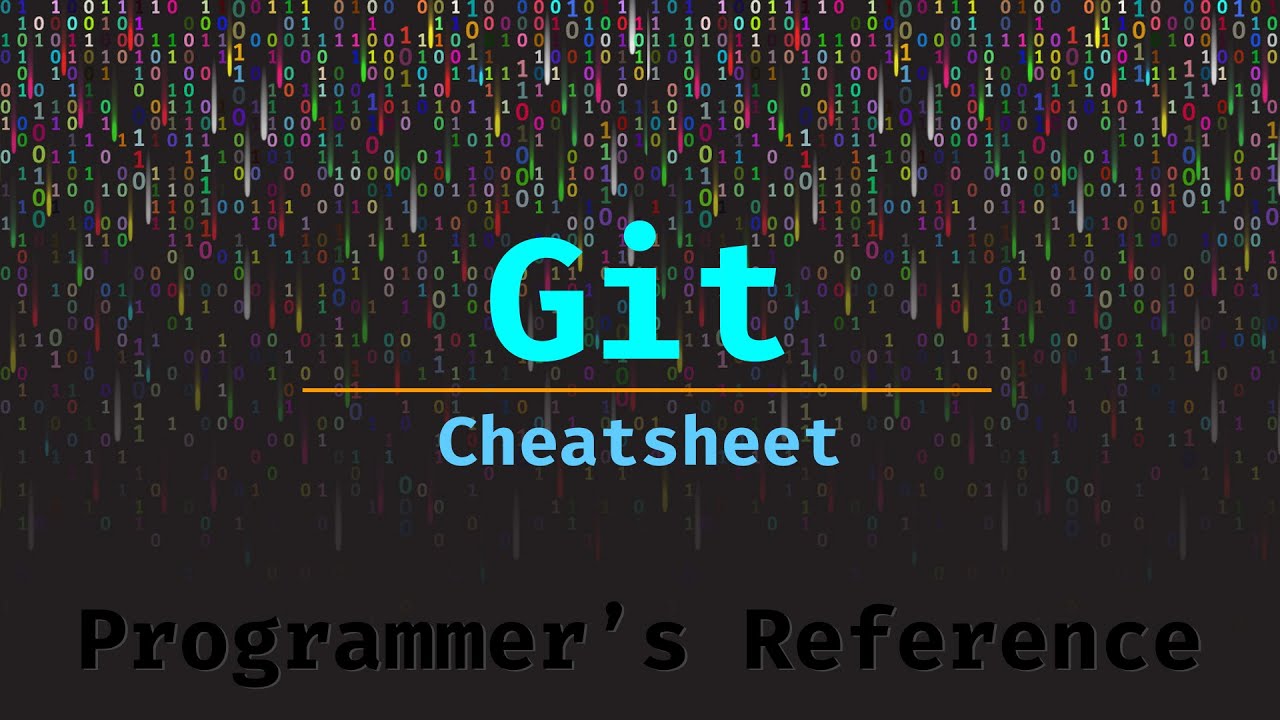 Git Command Line Cheatsheet | Programmer's Reference