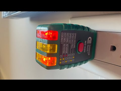 Hot Ground Reverse on Outlet Tester Troubleshooting