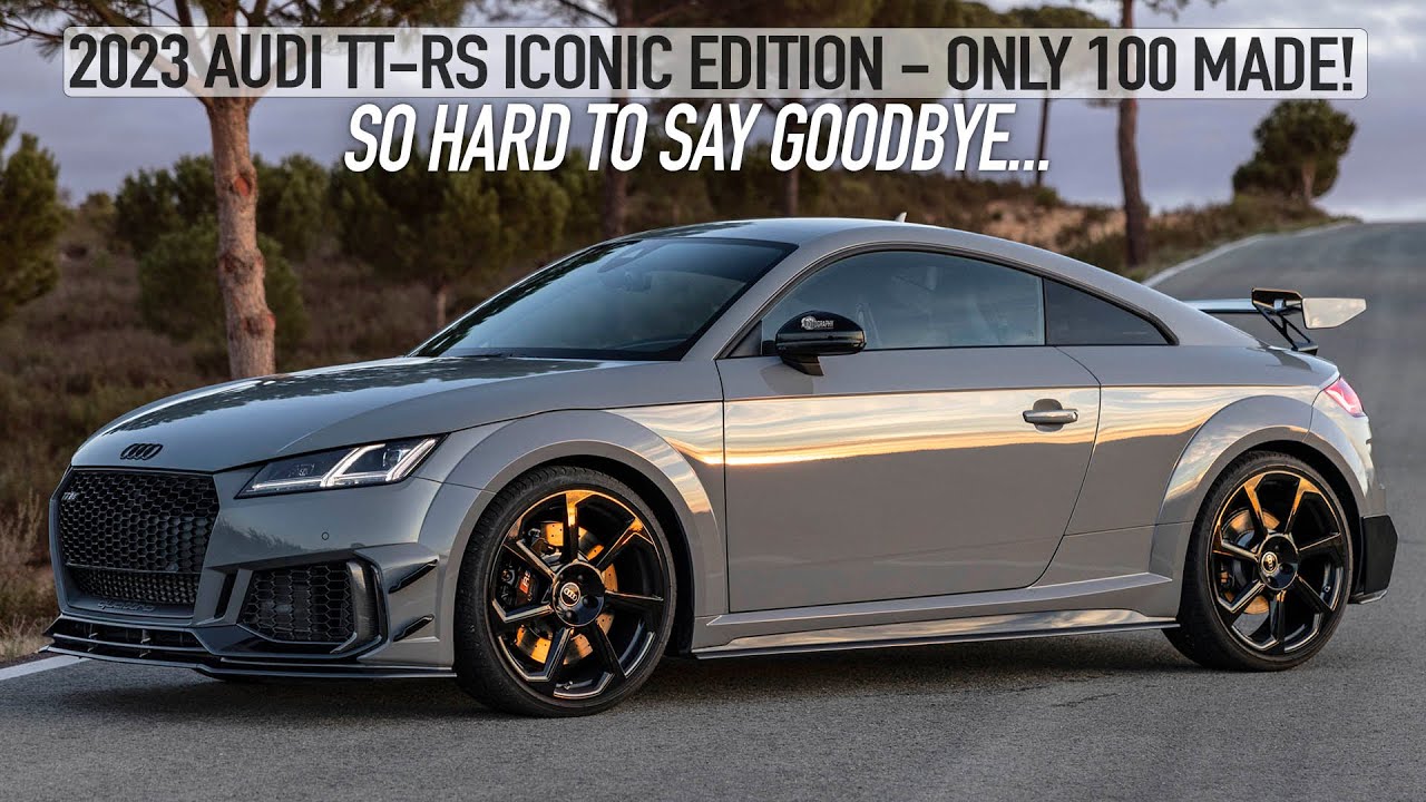 Ultra-Rare Audi TT RS Coupe Iconic Edition Taps Into Its Artsy Side on ...