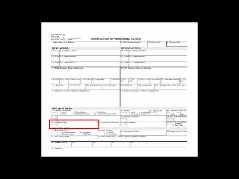 How to read your SF 50 (Standard Form 50)?