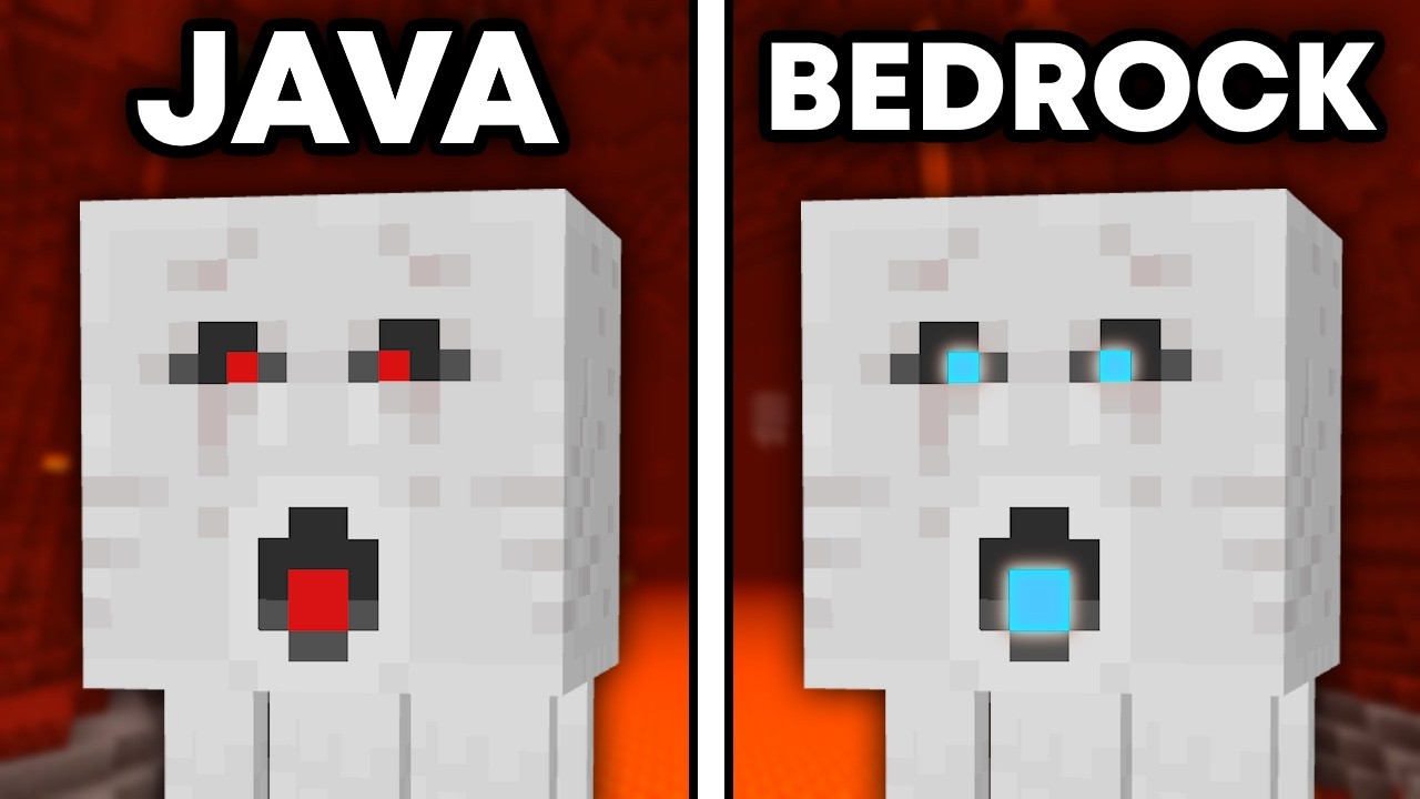 68 Java vs Bedrock Differences