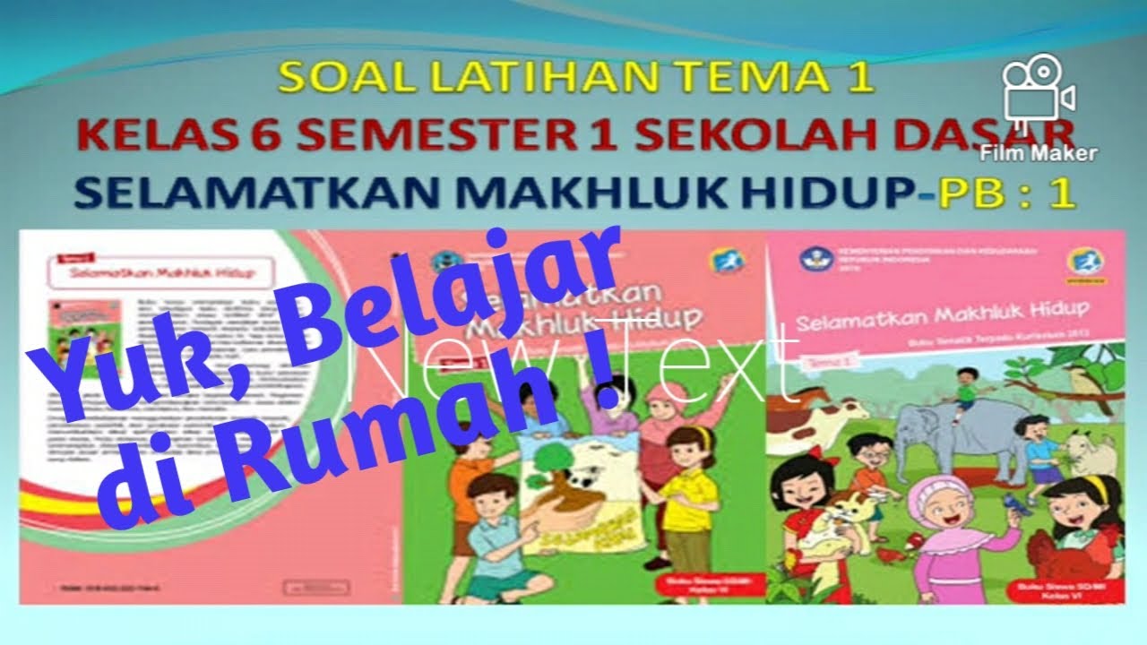 RANGKUMAN MATERI TEMA 1 KELAS 6 SEMESTER 1