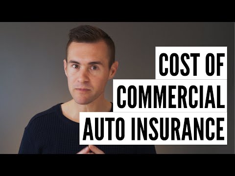 How Much Does Commercial Auto Insurance Cost?