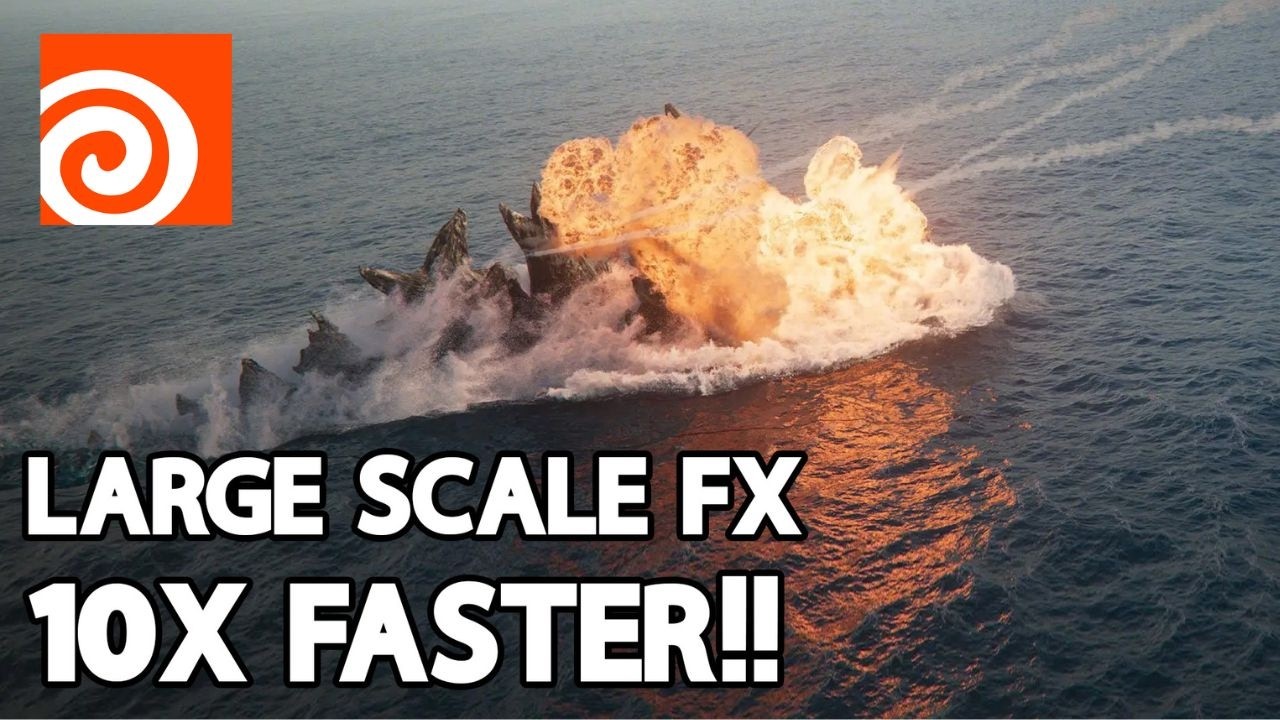 Render Movie-Scale Houdini Simulations on a Single Workstation