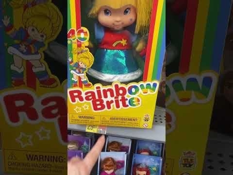 80’s Throwback New Rainbow Brite doll #dolly doll hunting at Walmart / What a surprise!!