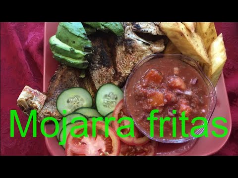 How to make Mojarra frita (fried fish)