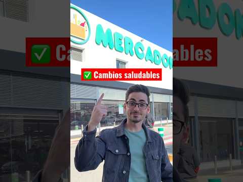Alimentos SALUDABLES en MERCADONA (alternativas) #comidasaludable #perderpeso #supermercado