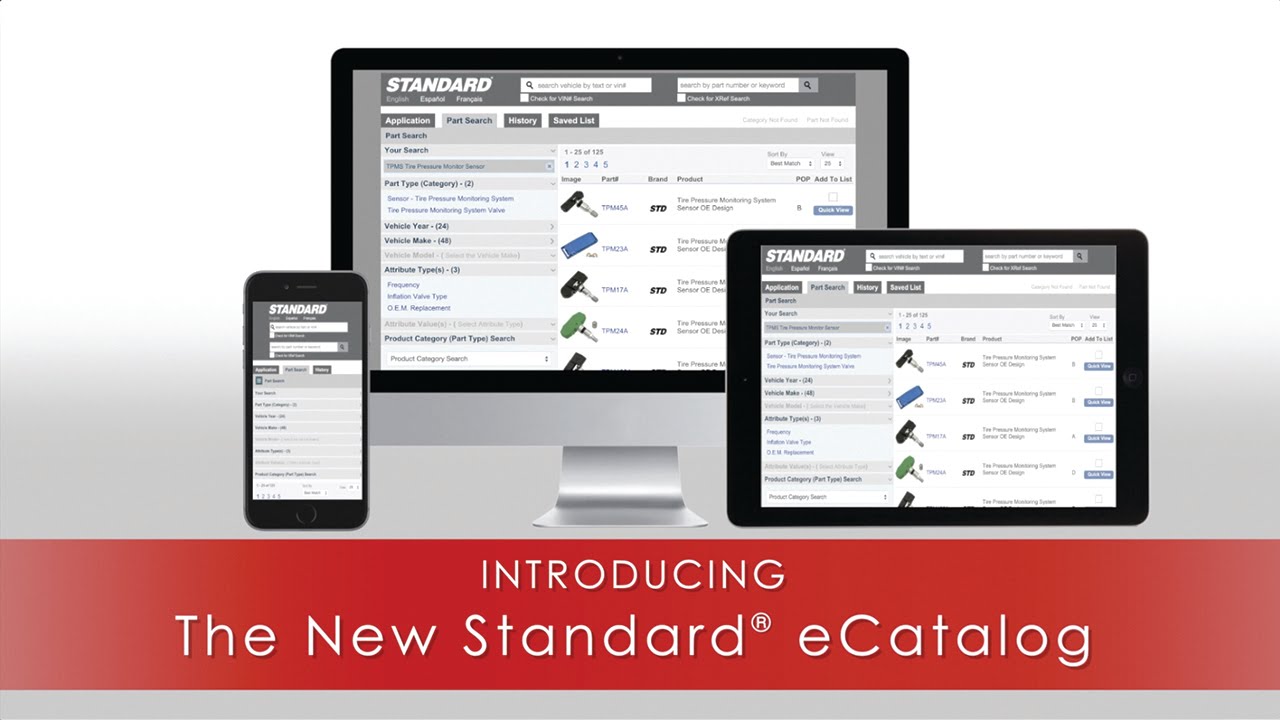 Standard eCatalog Overview