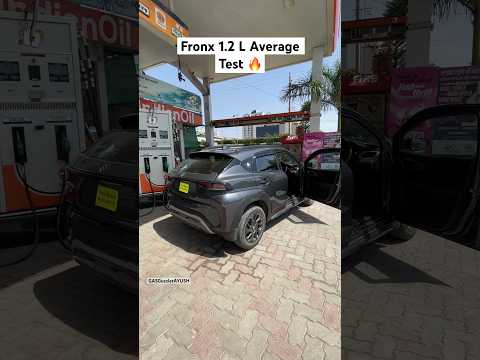 Fronx 1.2 L Average test shocking result 🔥 #gasguzzlerayush #fronx2023 #viral #shorts