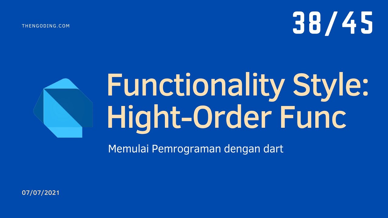 #38 Functionality Styles - Higher Order Function