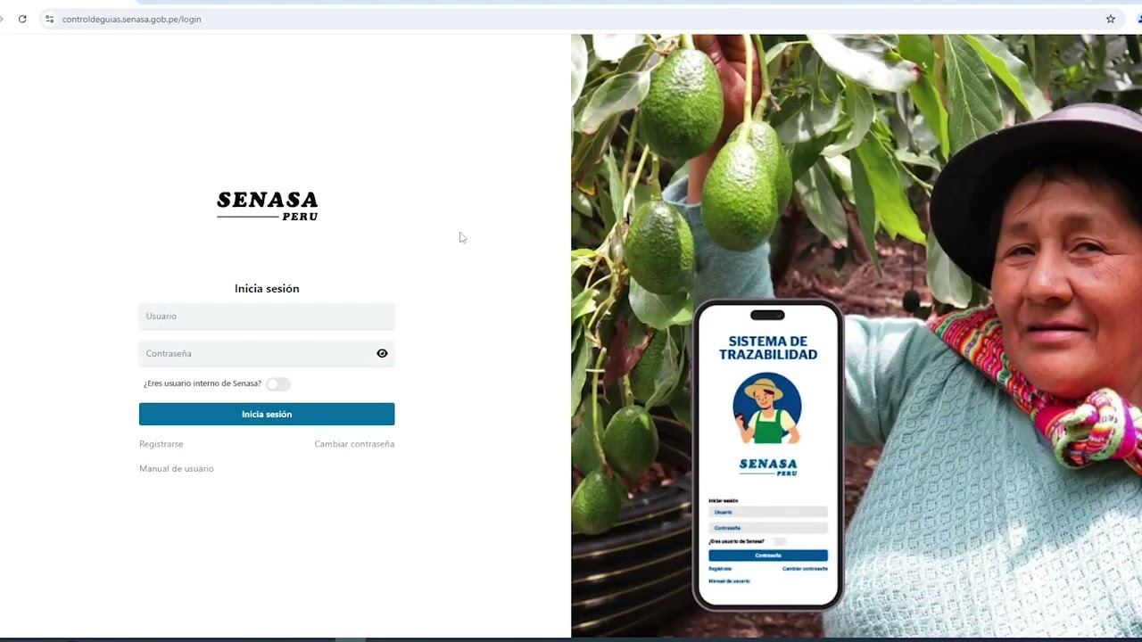 Nuevo Sistema de Trazabilidad para exportación de productos vegetales