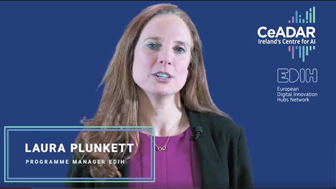 An Introduction to CeADAR's European Digital Innovation Hub (EDIH) for AI Programme.