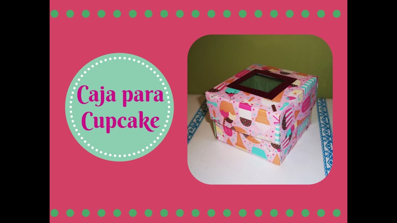 Caja para Cupcake