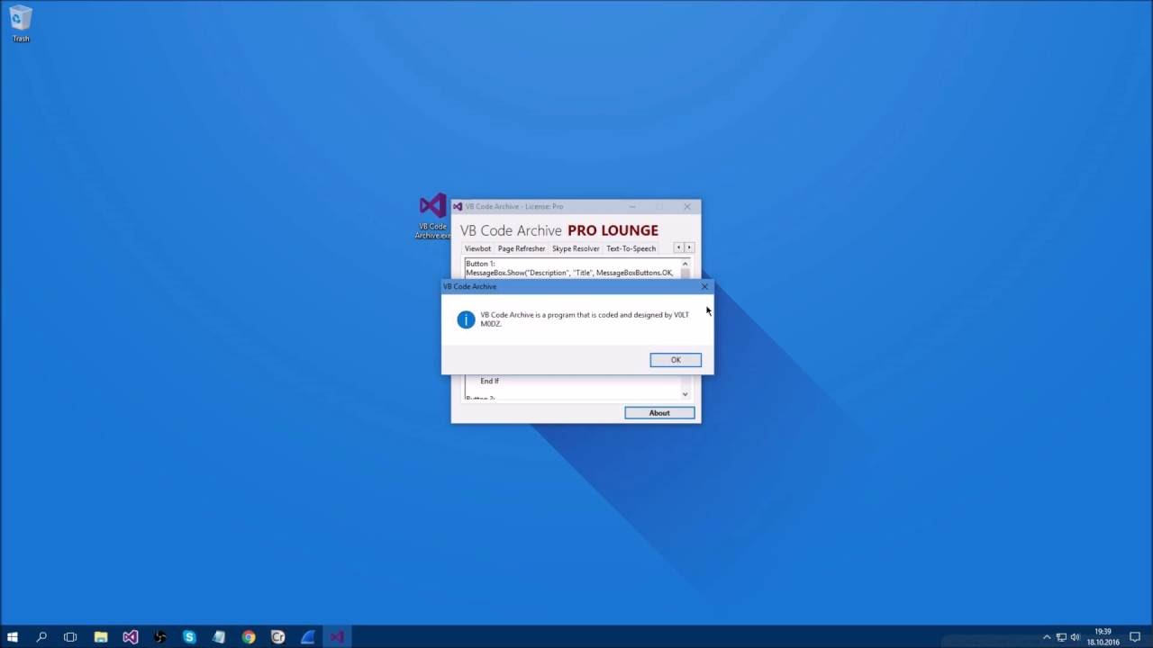 ➤ Visual Basic Code Archive (Free)