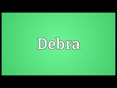 Debra Meaning
