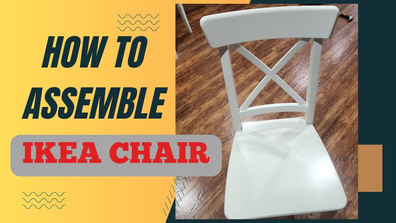 IKEA INGOLF Dinning Chair Assembly | Step by Step Tutorial |