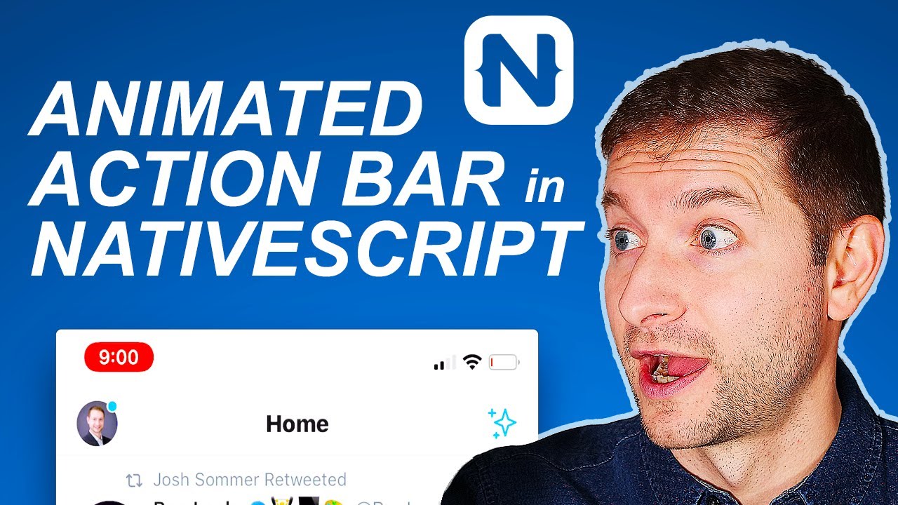 Animated Action Bar in NativeScript Tutorial