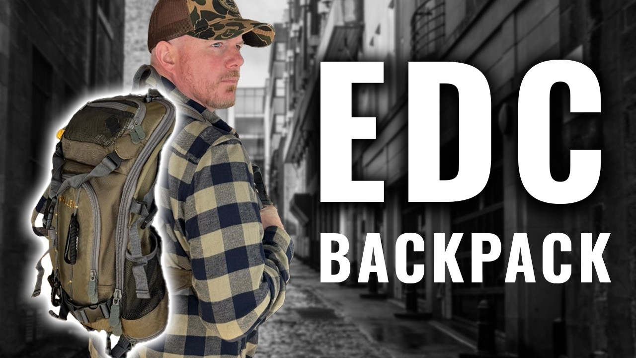 EDC backpack essentials | EDC Bag | For everyday or SHTF