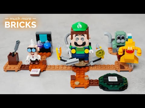 LEGO Super Mario 71397 Luigi's Mansion Lab and Poltergust Expansion Set - Speed Build