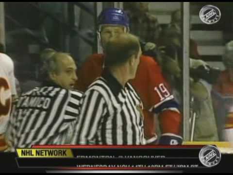 Chris Nilan vs. Tim Hunter, May 18, 1986 - Montreal Canadiens vs ...