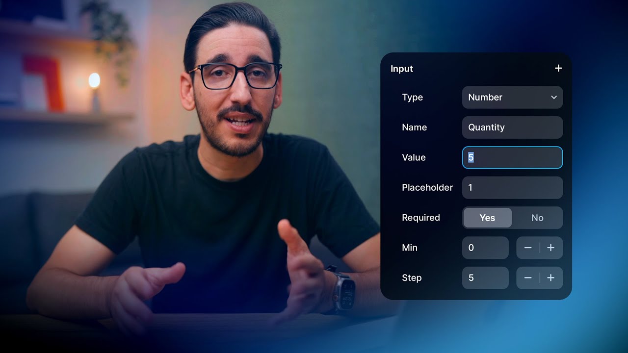 Using Optional Form Input Properties in Framer