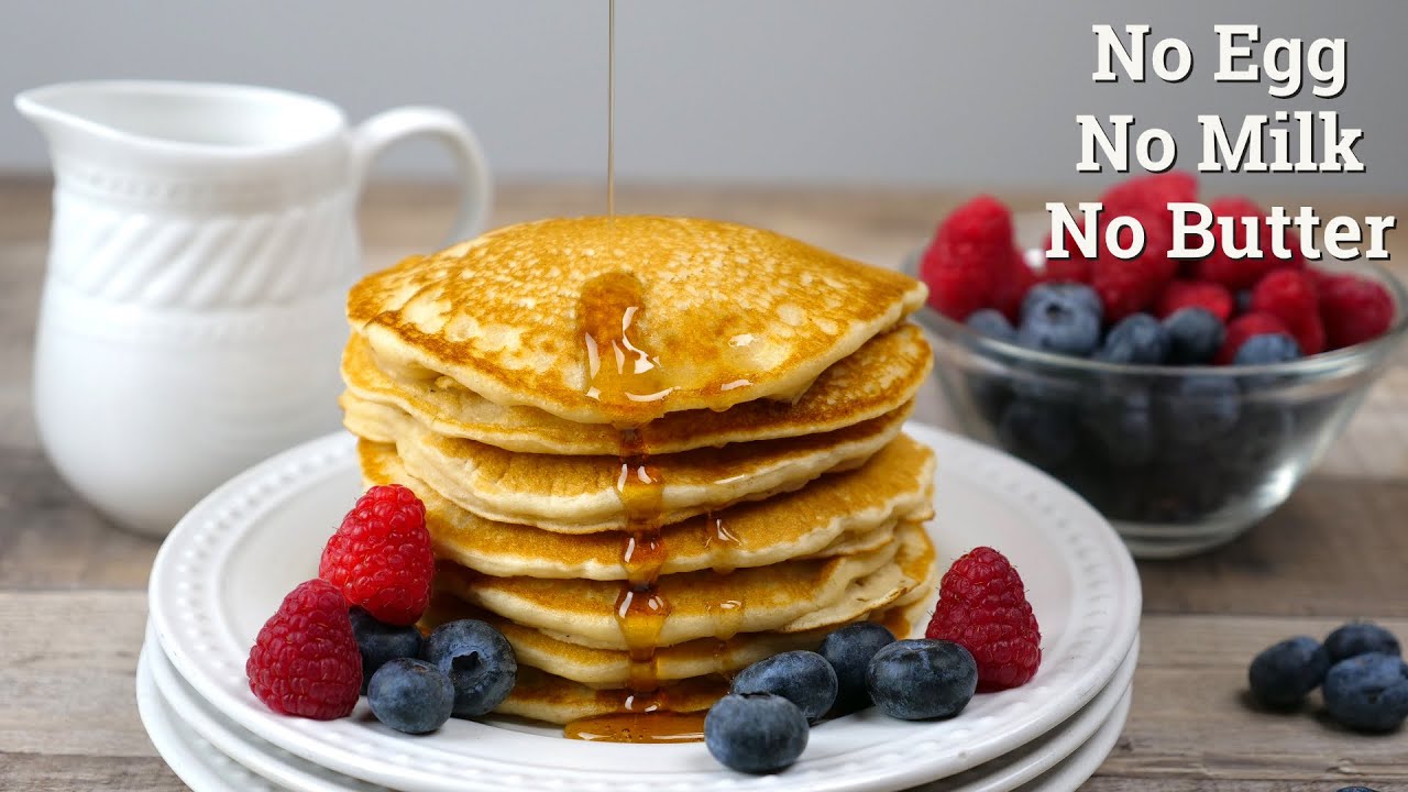 Butterless Pancakes – Best Cooking recipes In the world