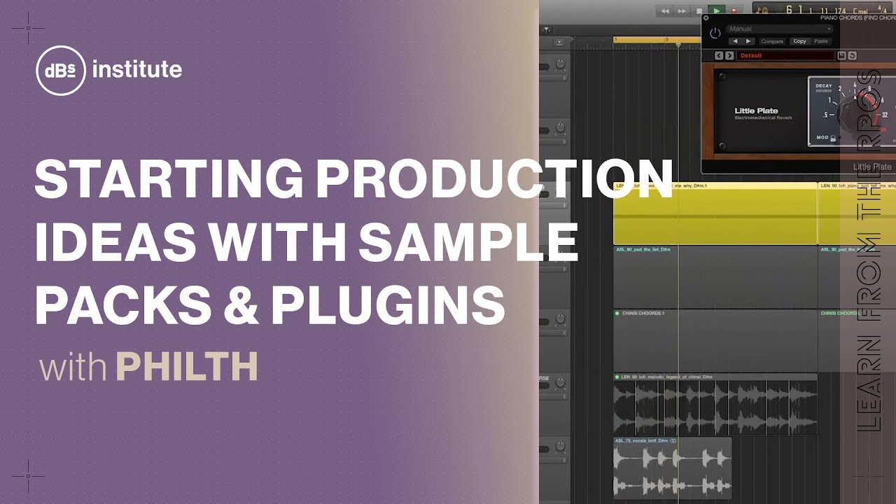 How to start production ideas using sample packs and plugins