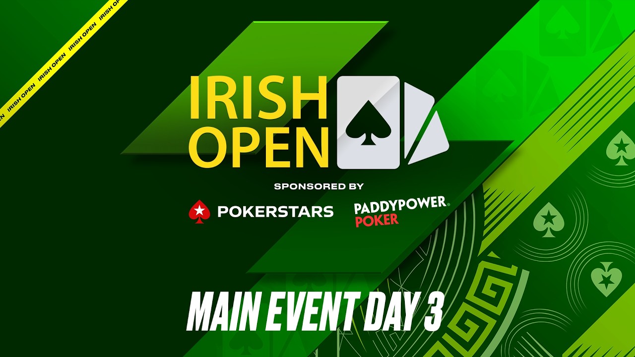 €1,150 MAIN EVENT – DAY 3 | PART 2 ☘️ Irish Open 2026