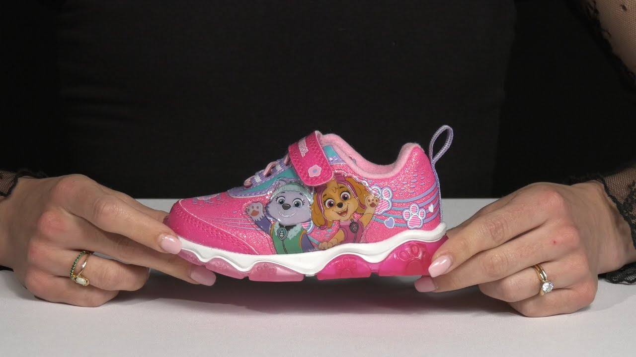 Josmo Paw Patrol Girl Lighted Sneakers (Toddler/Little Kid) SKU: 9960644