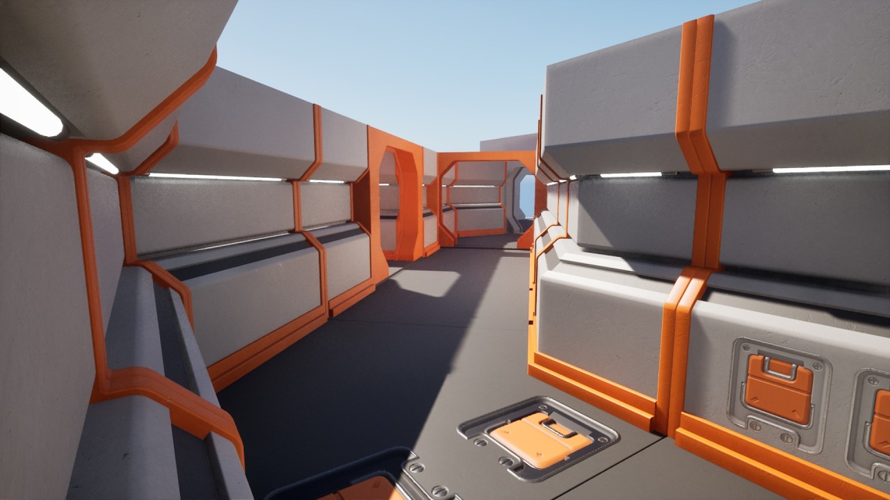 Modular SciFi Environment vol.7 (Work in progress pt.1)