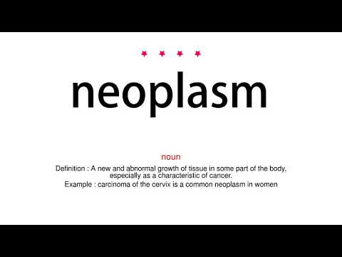 How to pronounce neoplasm - Vocab Today